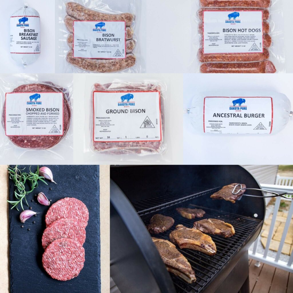 Premium Bison Meat from the Ranches of Dakota Pure Bison
