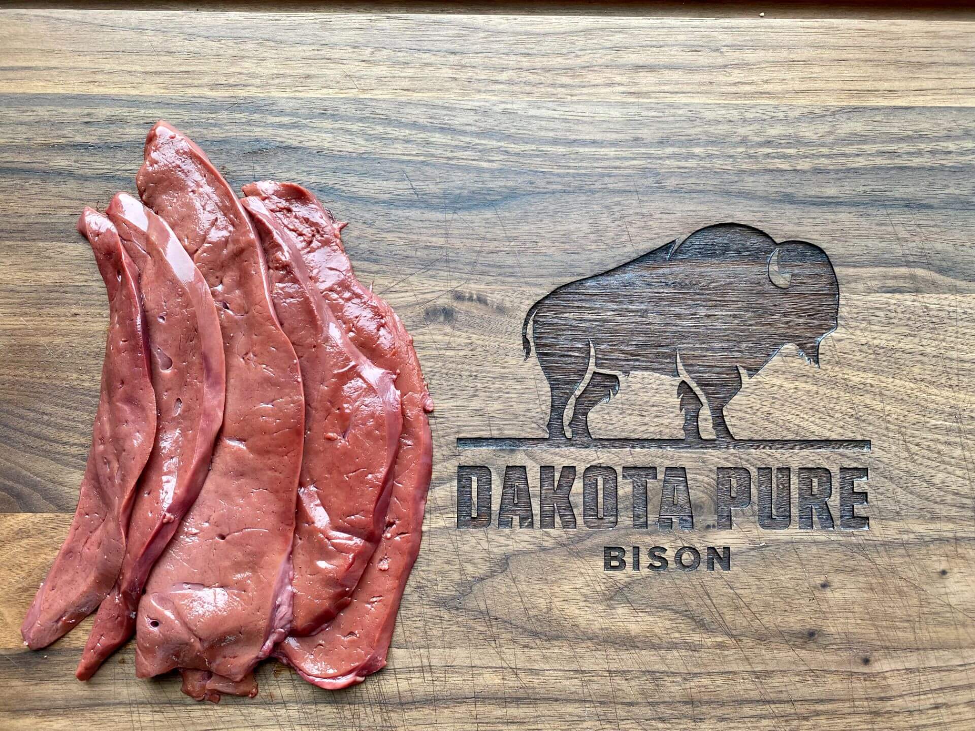 Bison Sliced Liver Box - Dakota Pure Bison